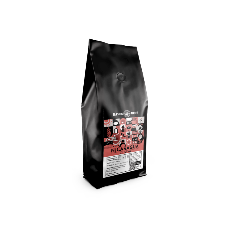 Malta kava Kavos Mugė NICARAGUA SHG TALIA AAA SCR ( šviežiai skrudinta ) 500g.