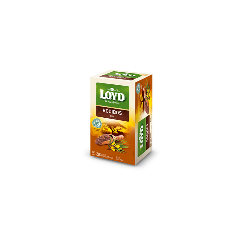 Raudonoji arbata LOYD Rooibos Pure, 20 x 2g